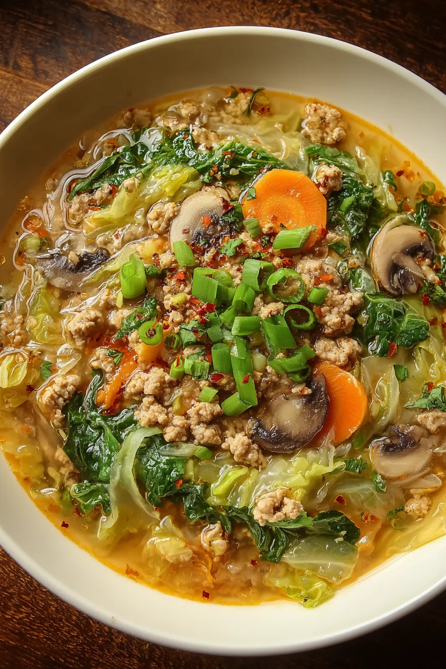 Healthy Delicious Egg Roll Soup – Food Blog Recipe